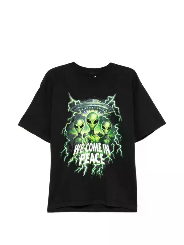 MELT Alien-print T-shirt