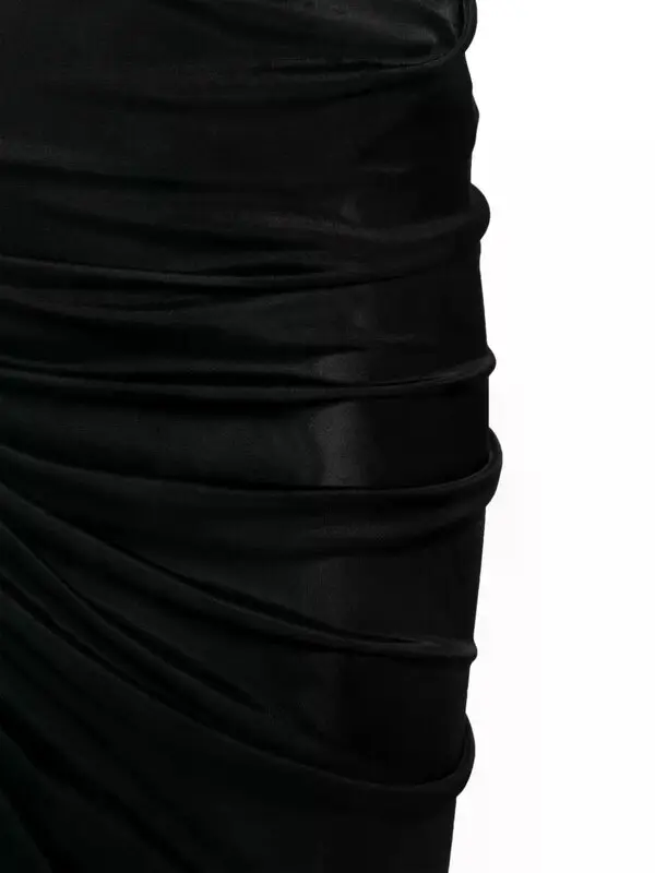 Atlein Gathered Draped Gown