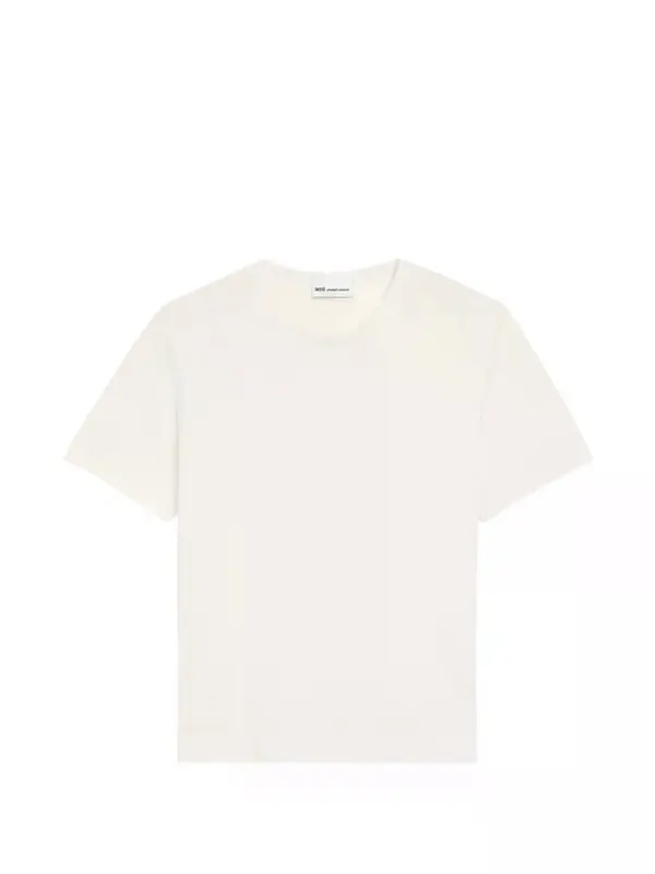 AMI Paris Crewneck T-shirt - Neutrals