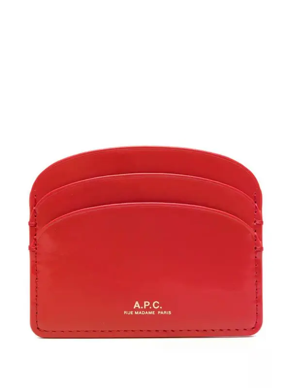 A.p.c. Cardholder Wallet - Red