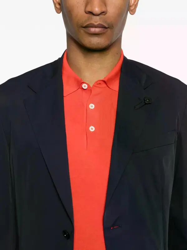 LARDINI Patch-pocket Suit - Blue