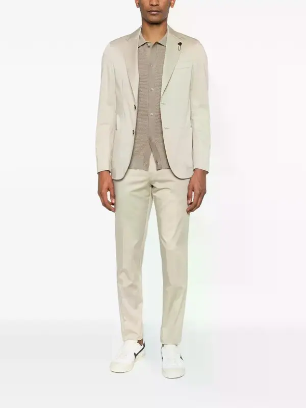 LARDINI Single-breasted Cotton Suit