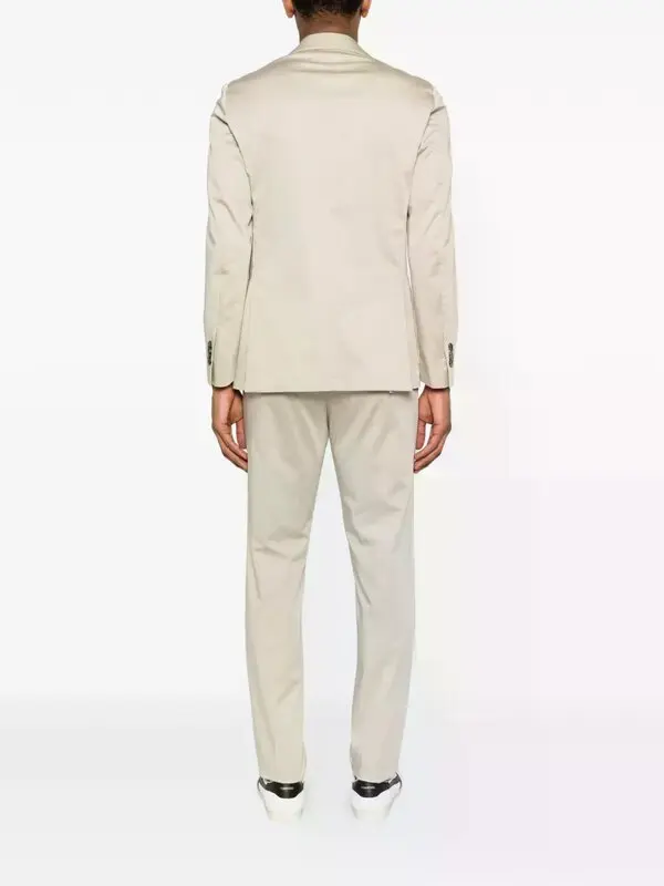 LARDINI Single-breasted Cotton Suit