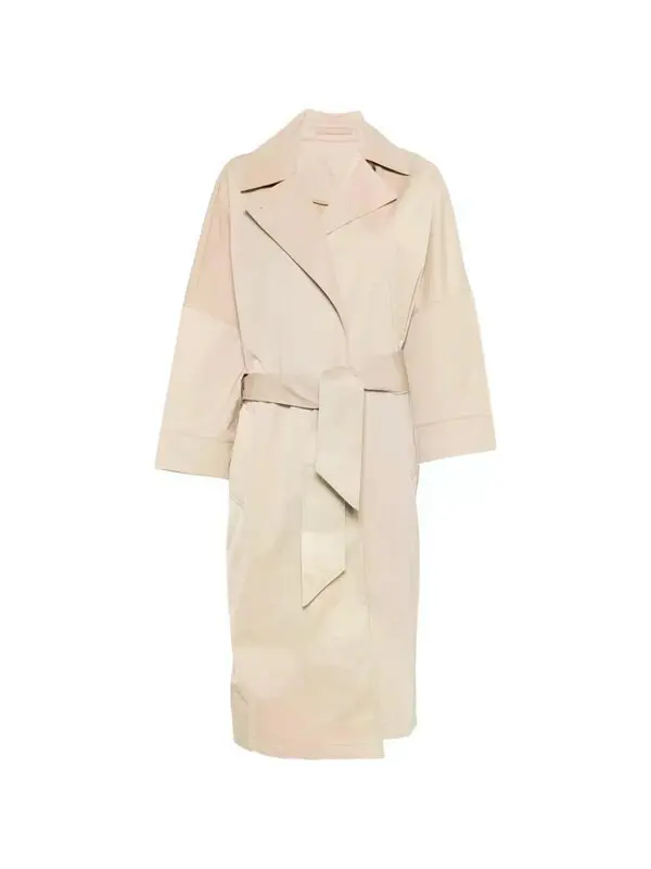 Marella Mandare Belted Patchwork Coat