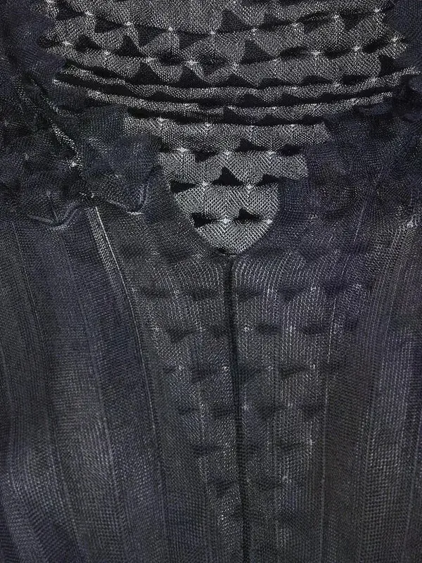 PIERANTONIOGASPARI Textured Short-sleeve Top