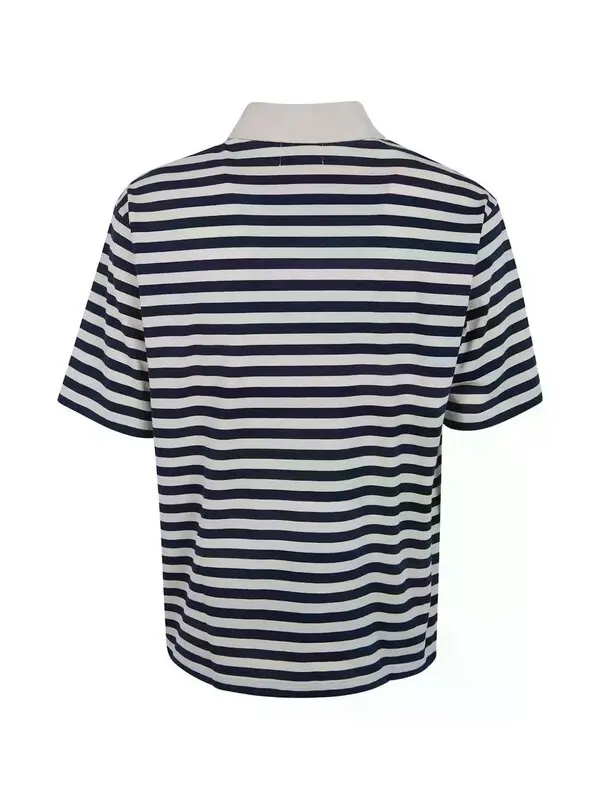 WOC Striped-pattern Polo Shirt