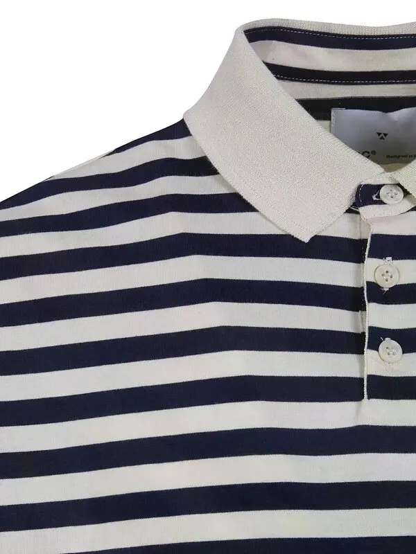 WOC Striped-pattern Polo Shirt