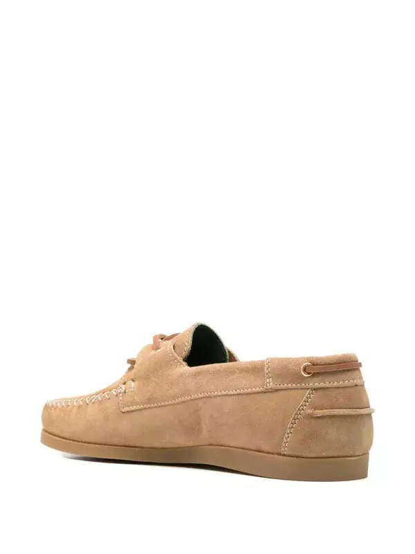 VINNY'S Almond Toe Boat Shoes