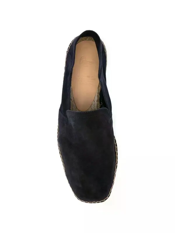 CastaÑer Suede Slip-on Espadrilles With Jute Sole