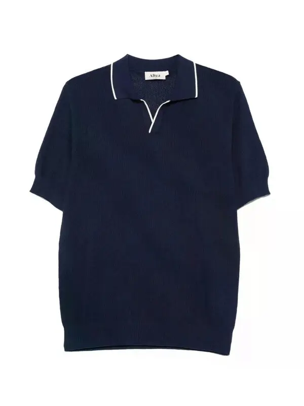 Altea Collar T-shirt - Blue
