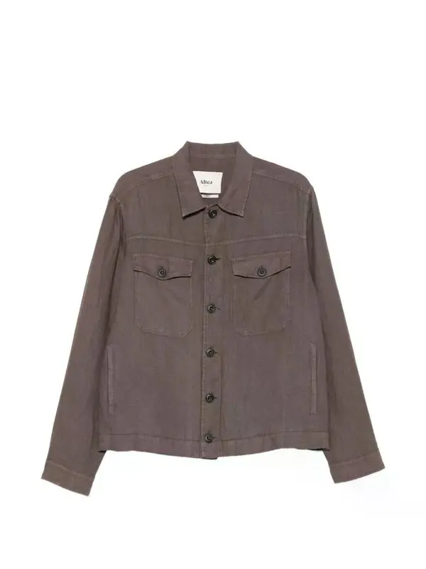 Altea Buttoned Linen Jacket