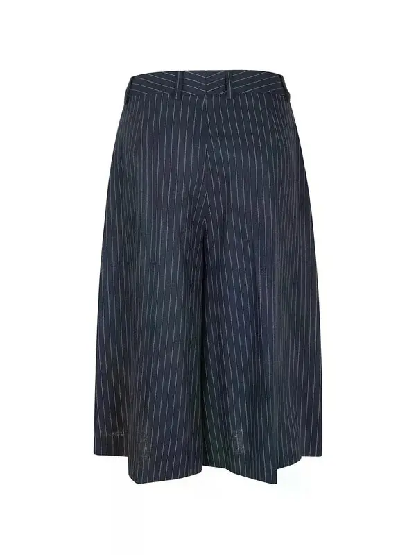LARDINI Pinstripe Shorts
