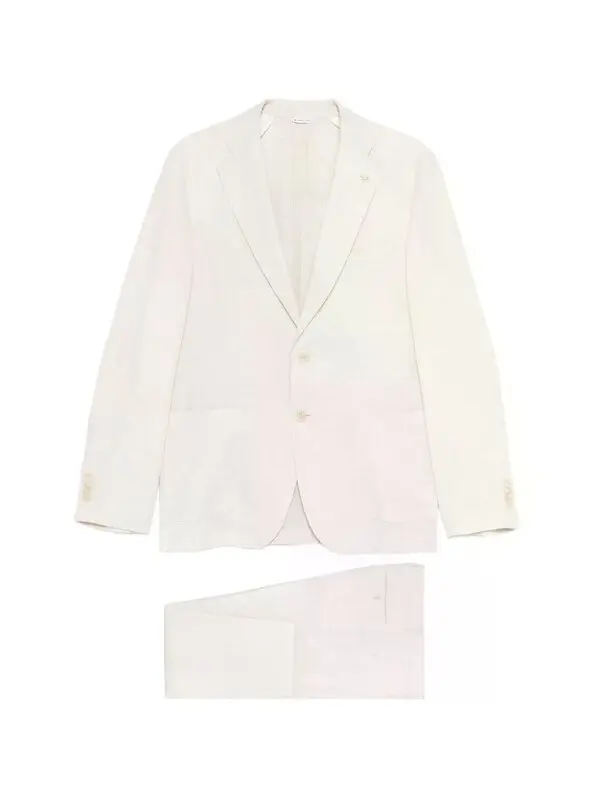 MANUEL RITZ Button-up Single-breasted Suit