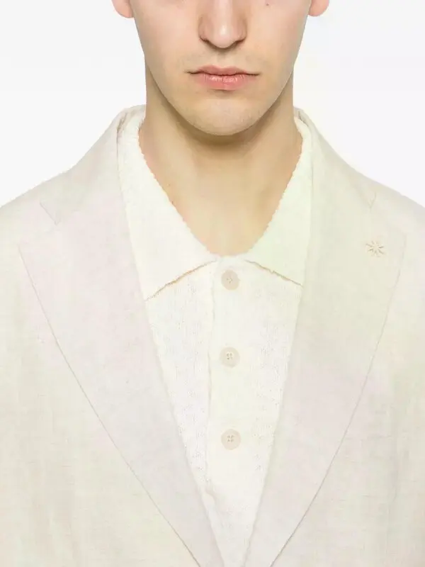 MANUEL RITZ Button-up Single-breasted Suit
