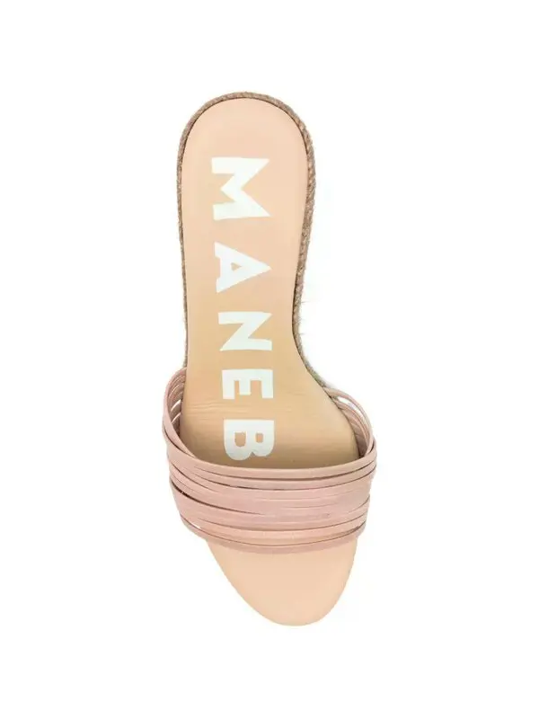 Manebí Strappy Wedge Espadrilles