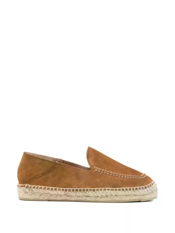 Manebí Contrast Stitching Espadrilles
