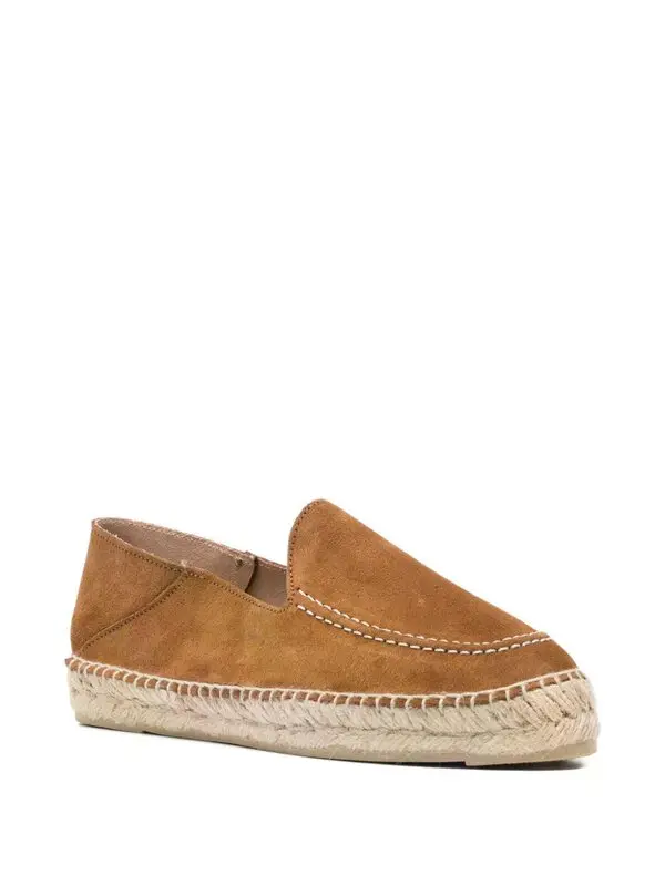 Manebí Contrast Stitching Espadrilles