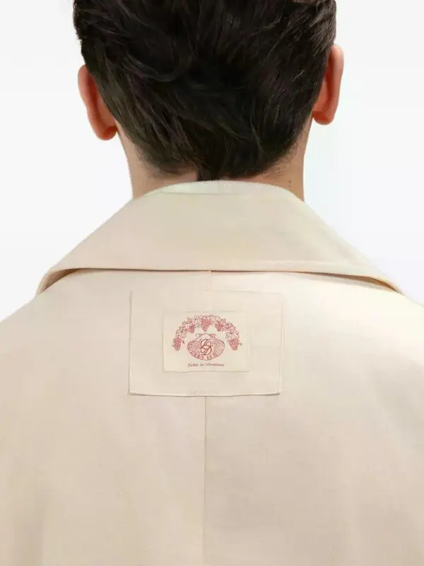 Drole De Monsieur Pocket-details Button-down Cotton Jacket