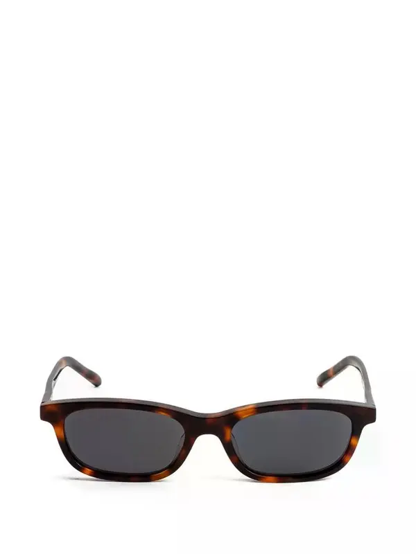 KALEOS Monte Rectangle-frame Sunglasses - Brown