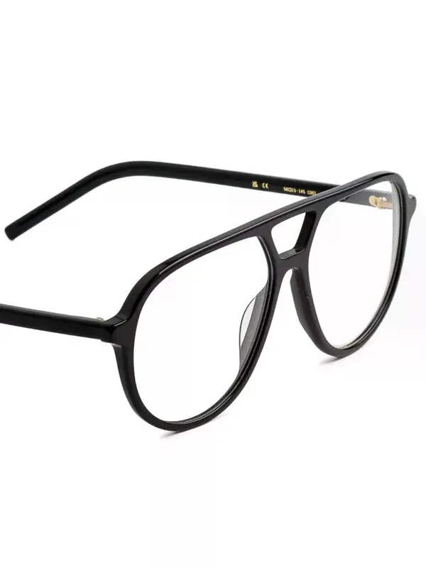 KALEOS Lomax Pilot Eyeglasses - Black