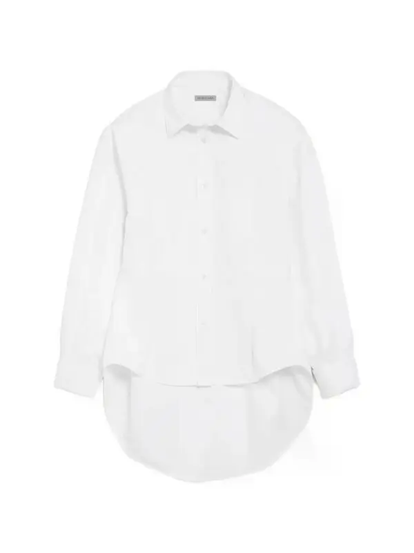 Balenciaga Long-sleeved Shirt With Pointed Collar