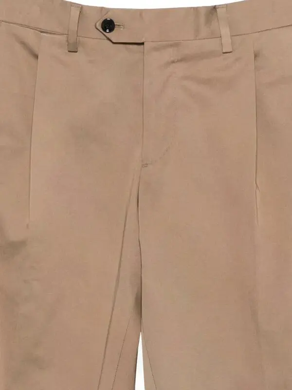 LARDINI Pleated Trousers - Neutrals
