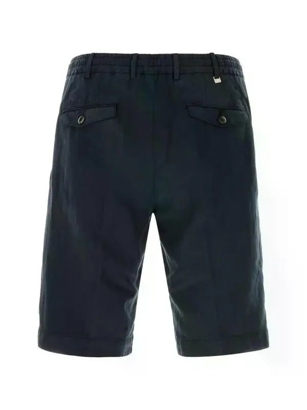 PT TORINO Pleated Bermuda Shorts