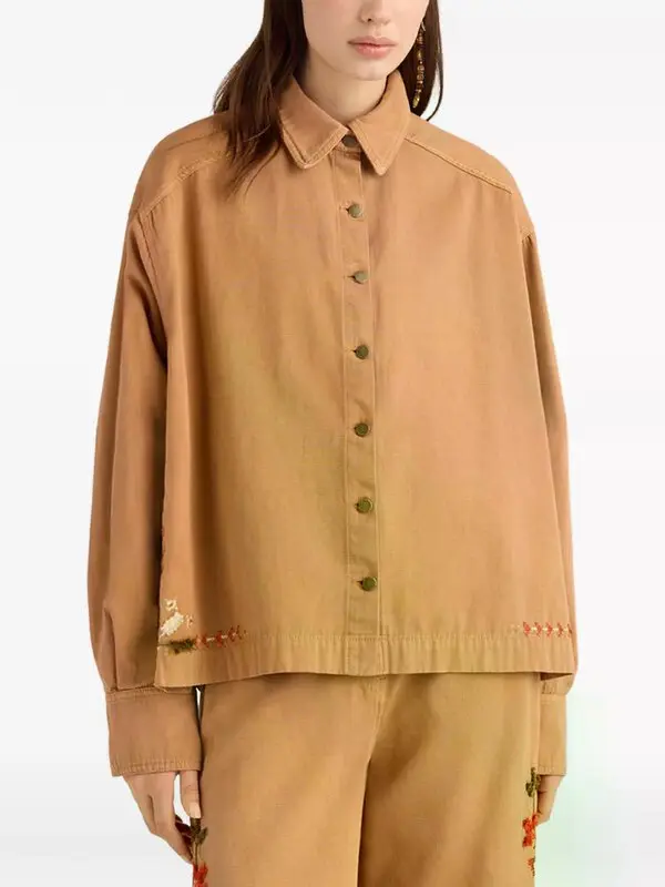 Momoni Embroidered Overshirt