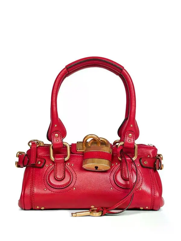 Chloé Paddington Shoulder Bag - Red
