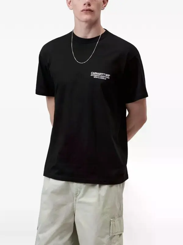 Carhartt Work In Progress S/s Sean Hamilton 03 Graphic Print T-shirt - Black