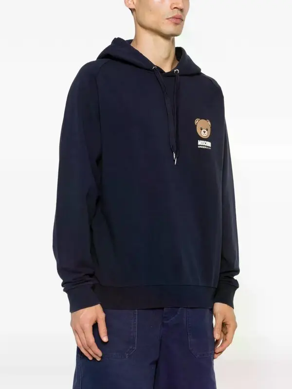 Moschino Bear-print Hoodie