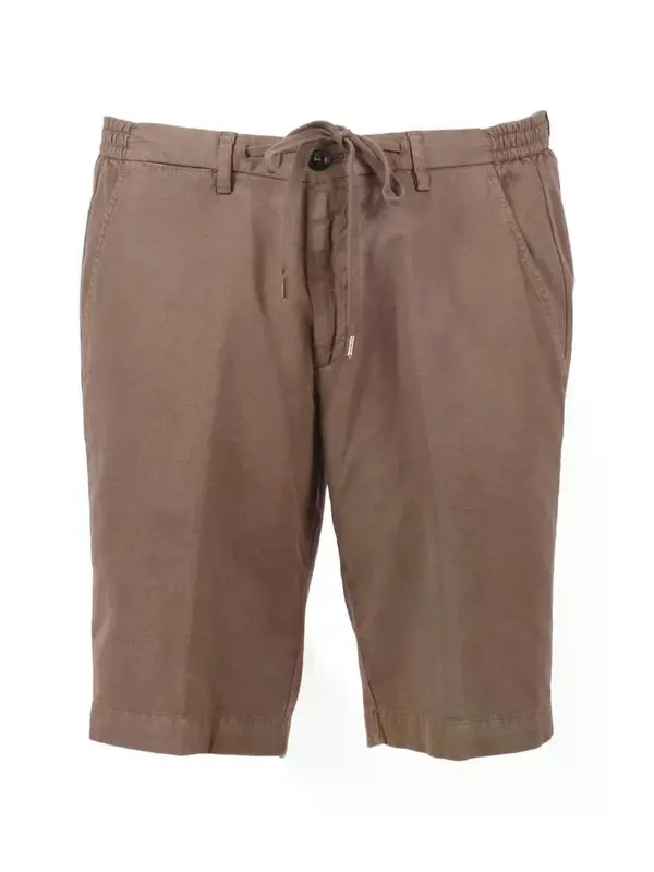 BRIGLIA 1949 Drawstring Shorts - Brown