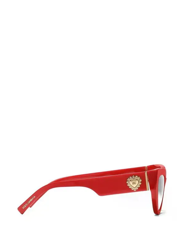 Dolce & Gabbana Devotion Cat Eye Sunglasses - Red