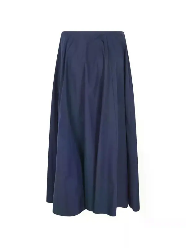 Aspesi Gathered Detail A-line Skirt - Blue