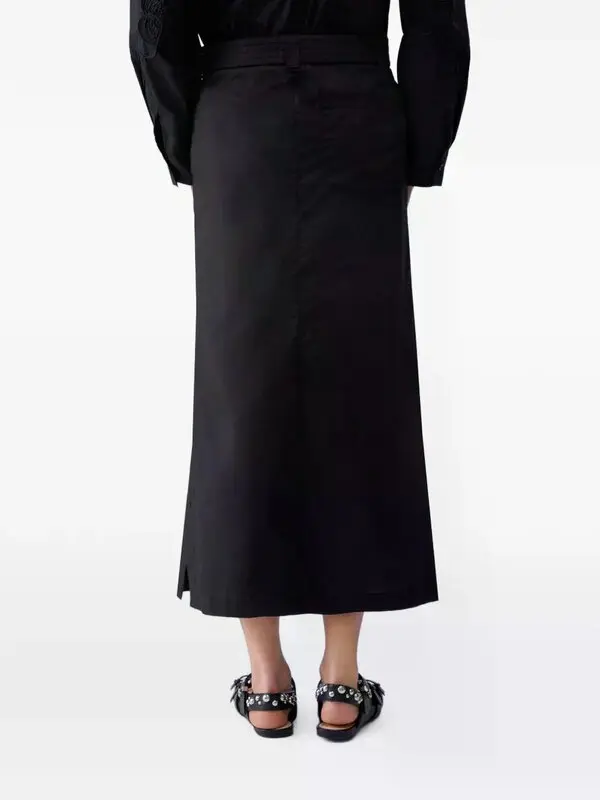 Liu Jo Belted A-line Midi Skirt