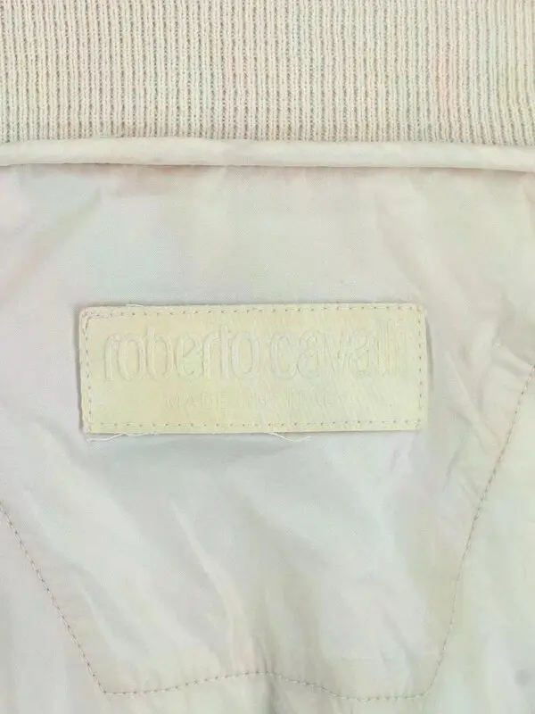 Roberto Cavalli Zip-up Jacket With Buckle Neck