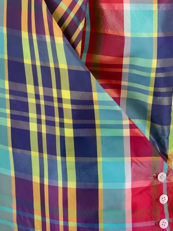 Gianfranco Ferre Tartan Pattern Vest