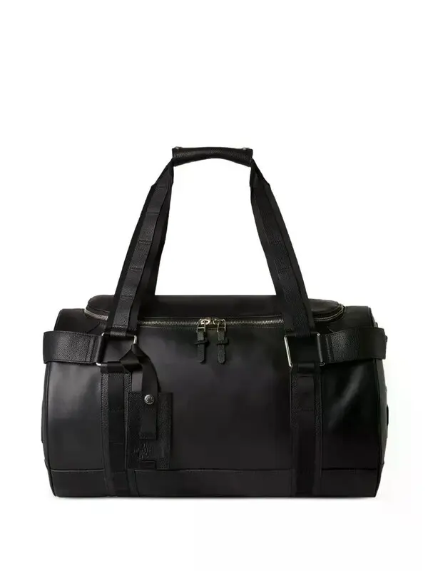 The North Face Base Camp Leather Duffle Bag - Black