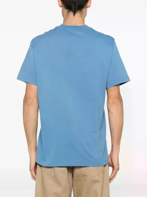 Moncler Logo-patch T-shirt - Blue