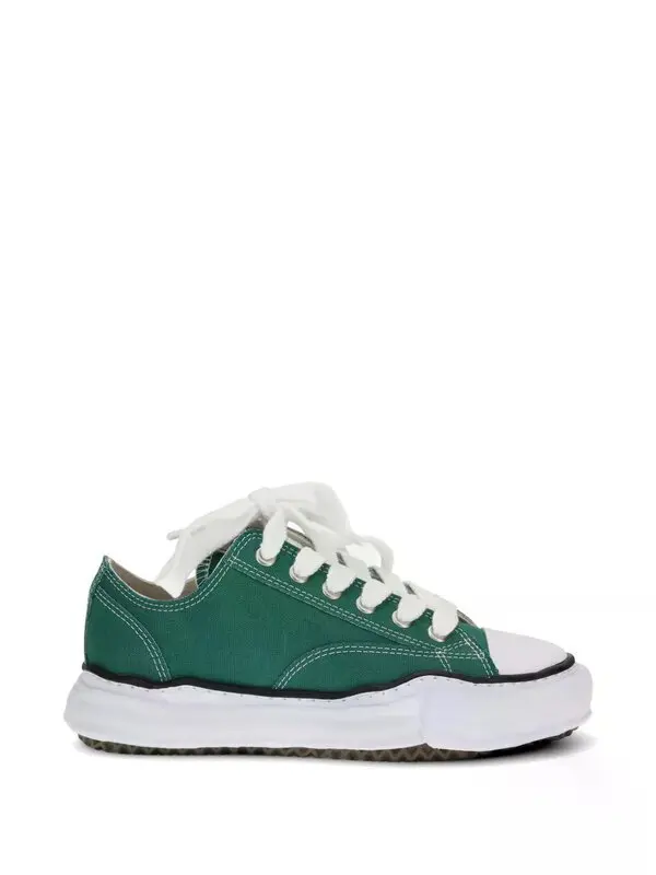Mihara Yasuhiro Peterson Canvas Low-top Sneakers - Green