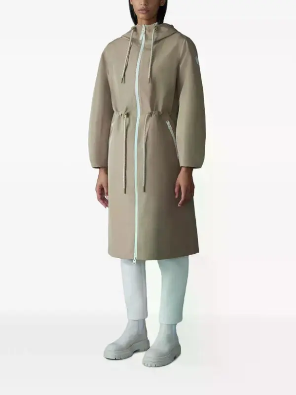 Mackage Mekelle Drawstring Hooded Raincoat