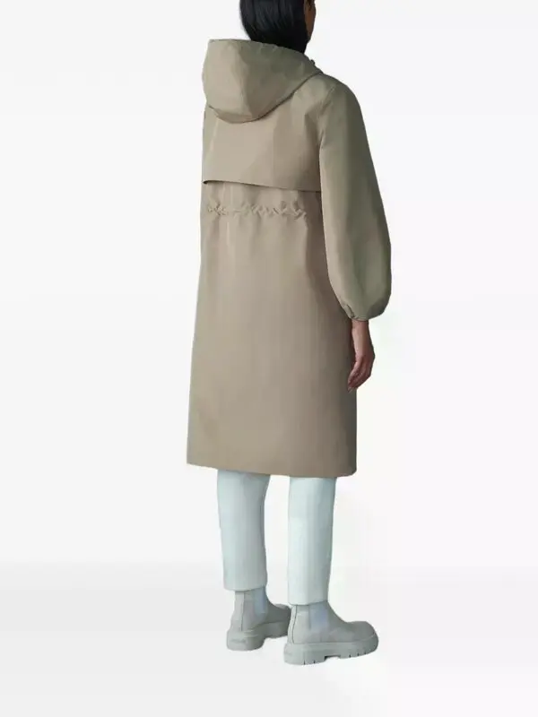 Mackage Mekelle Drawstring Hooded Raincoat