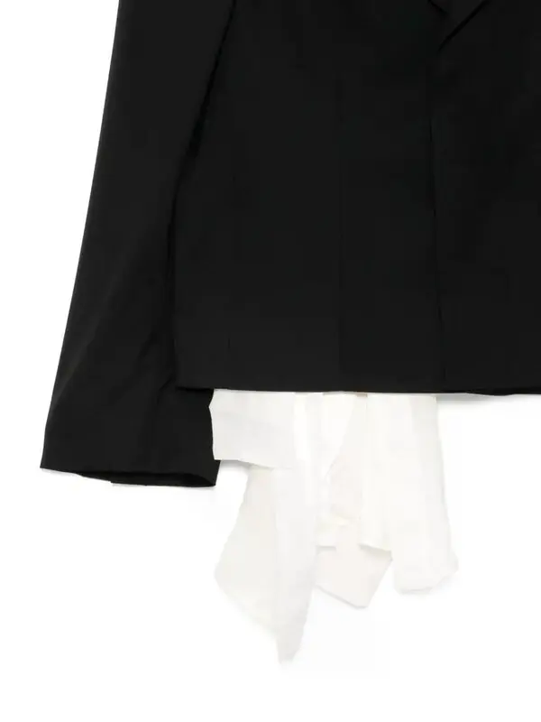 ALAINPAUL Tailored Crop Blazer