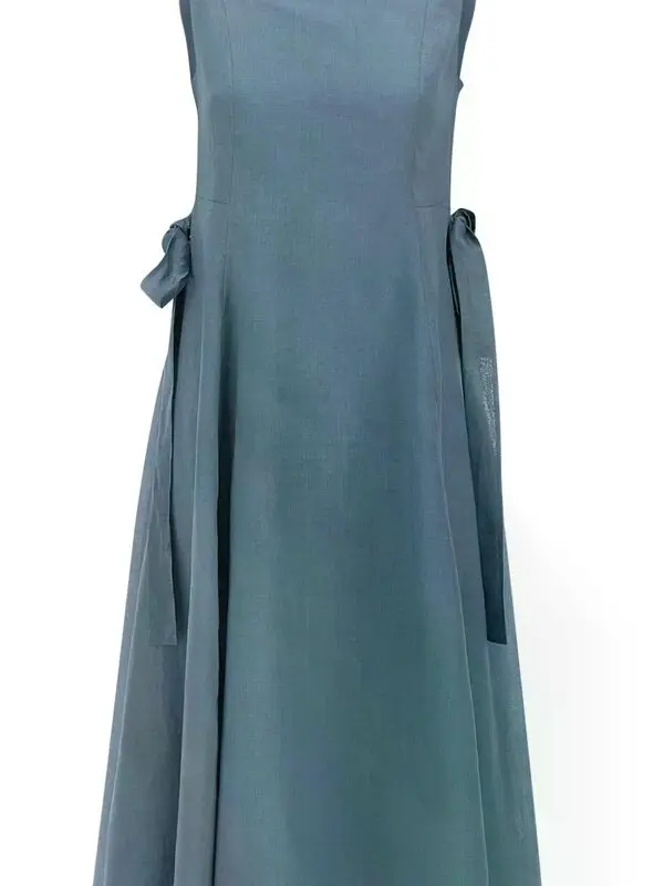 Max Mara Sleeveless Drawstring Dress