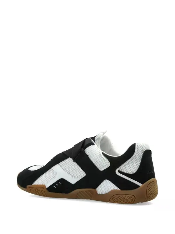 Versace Strap Panelled Sneakers - White