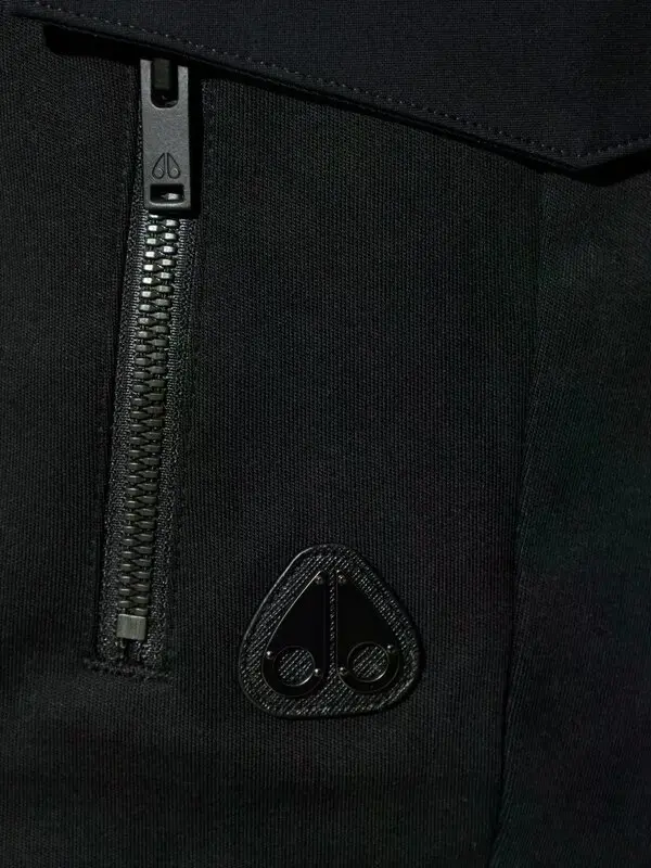 Moose Knuckles Logo Detail Cargo Shorts