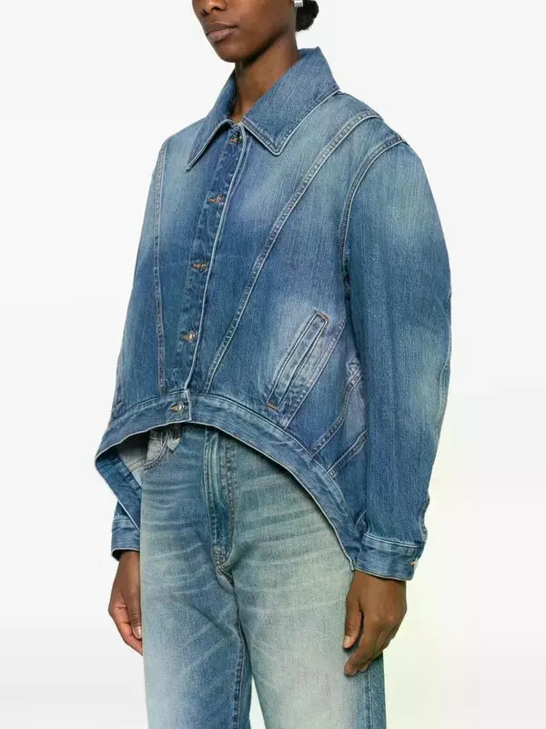 Givenchy Button Denim Jacket