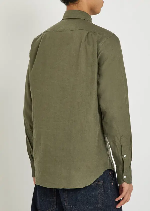 DRAKE'S Linen Shirt