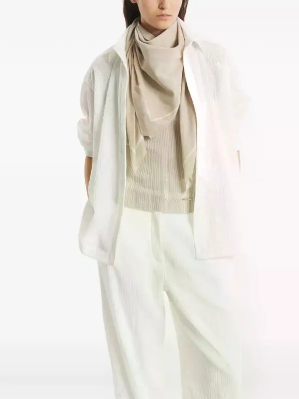 Maison Kitsuné Poetic Script Scarf