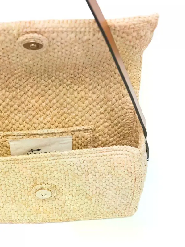 Manebí Natural Leather Shoulder Bag - Neutrals